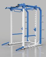 China Befreeman Commercial Power Rack Machine 1.5x1.7x2.4m Steel Frame Gym Equipment for sale