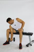 China Befreeman Flat Bench 1.3m x 0.6m Commercial Gym Weight Training Equipment 30kg for sale