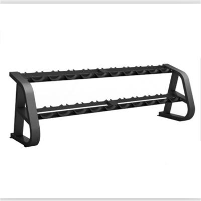 China Indoor Metal Dumbbell Rack 2.3m x 0.9m x 0.9m 50kg Capacity for Gym Weight Training for sale