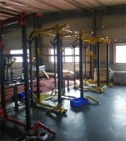 China Befreeman Commercial Power Rack Machine 1.5x1.7x2.4m Steel Frame Gym Equipment for sale