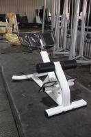 China FR-32 Adjustable Back Extension Roman Chair 1500x900x1000 mm Pin Loaded Strength Training Machine for Gym for sale