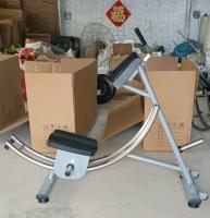 China Commercial Abdominal Crunch Machine 1800x600x1500mm Steel Muscle Trainer for Gym for sale