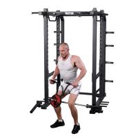 China Commercial Multi-Functional Smith Machine 1.5x1.7x2.4m for Full Body Strength Training Squat Rack for sale