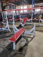 China Commercial Flat Bench FR-27 1800x1500x1500 mm 60 kg Heavy Duty Gym Weight Bench for sale