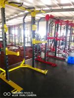 China Home Power Rack Squat Stand 1370x1680x2320mm 120kg Strength Training Cage for sale