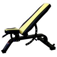 China Commercial Adjustable Weight Bench Press Gym Equipment Steel Q235 1500x600x800mm for sale