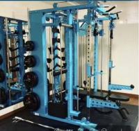 China Smith Cable Crossover Multi-Function Home Gym Trainer for Bodybuilding Arm Exercise and Workout Functional Cable Crossover for sale