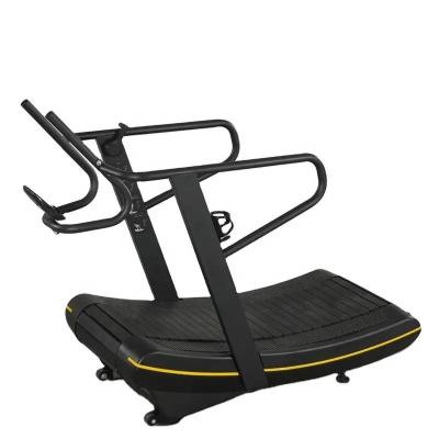 China FY500 Commercial Manual Curved Treadmill 180kg Max Load 2000x900x1600mm Gym Equipment for sale