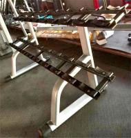China Commercial 3 Tier Dumbbell Rack Steel Q235 Body Building Fitness Storage for Gym for sale