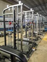 China Commercial Multi-Function Smith Machine Cable Crossover Gantry 2.3m x 2m x 2.4m for Gym for sale