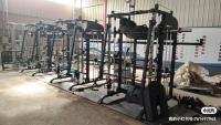 China Commercial Multi-Function Smith Machine Cable Crossover Gantry 2.3m x 2m x 2.4m for Gym for sale