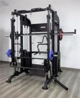 China Commercial Multi-Function Smith Machine Cable Crossover Gantry 2.3m x 2m x 2.4m for Gym for sale