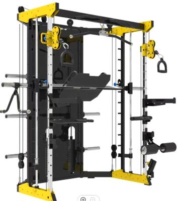 China Commercial Indoor Gym Multi-Function Smith Cable Crossover 2.2x2x2.3m CE Certified Strength Training for sale