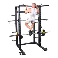 China Multifunctional Power Cage Squat Rack 1300x1660x2310mm 115kg for Gym Strength Training for sale