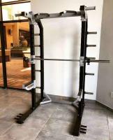 China Multifunctional Power Cage Squat Rack 1300x1660x2310mm 115kg for Gym Strength Training for sale