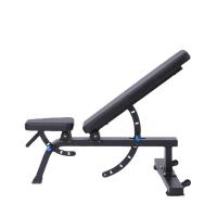 China Foldable Commercial Adjustable Exercise Bench 1470x830x1200mm 37kg Weight Lifting Gym Equipment for sale