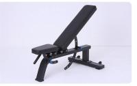 China Foldable Commercial Adjustable Exercise Bench 1470x830x1200mm 37kg Weight Lifting Gym Equipment for sale