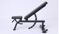 China Foldable Commercial Adjustable Exercise Bench 1470x830x1200mm 37kg Weight Lifting Gym Equipment for sale