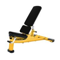 China Foldable Commercial Adjustable Exercise Bench 1470x830x1200mm 37kg Weight Lifting Gym Equipment for sale