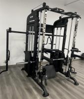 China Commercial Cable Crossover Smith Machine Multi-Functional Gym Equipment 2300x2000x2400mm for sale
