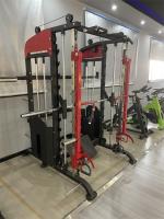 China Commercial Cable Crossover Smith Machine Multi-Functional Gym Equipment 2300x2000x2400mm for sale