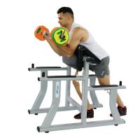 China Steel Q235 Pullup Rack with Bench 1170x800x1080mm 56kg for Gym Fitness Center for sale