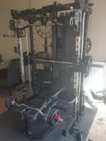 China Commercial Smith Machine Multi-Functional Shoulder Leg Press 390kg Gym Equipment for sale