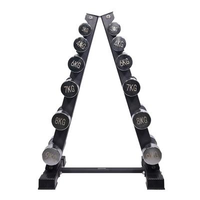 China Befreeman FRJ01 Portable Dumbbell Rack 450×600×1000mm Steel Rubber Foldable Home Gym Storage Stand for sale
