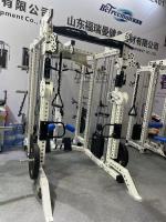 China Commercial All-In-One Smith Machine Functional Trainer Home Gym Equipment 520kg Multi-Functional Fitness Training Rack for sale