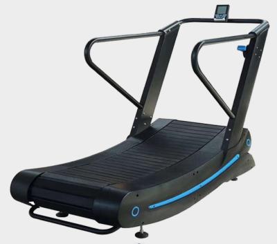 China Commercial Self-Generating Curved Treadmill 1500x430mm Running Area Gravity Drive for sale