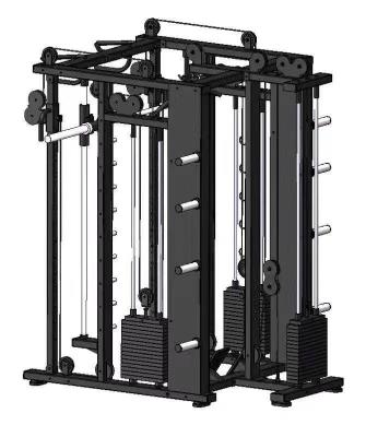 China Befreeman All-in-One Smith Machine Functional Trainer 520kg Commercial Home Gym for sale