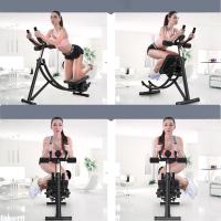 China Seated Abdominal Crunch Machine for Home Gym CE ISO9001 61kg TIG Welding for sale