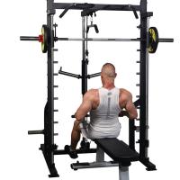 China Multi-Function Power Rack 1370x1970x2200mm 128kg for Gym Leg Press Chest Press Squat for sale
