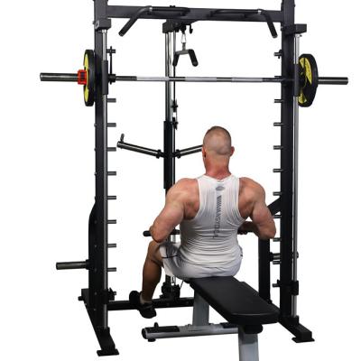 China Multi-Function Power Rack 1370x1970x2200mm 128kg for Gym Leg Press Chest Press Squat for sale