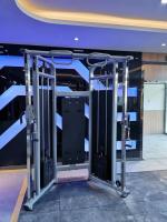 China Multi-Functional Smith Machine Power Rack 1300x2010x2110mm 380kg for Gym Fitness Center for sale