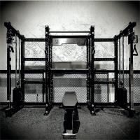 China Commercial Power Rack 2675x1415x2335 mm 460 kg Pin Load Strength Training Gym Equipment for sale