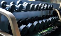 China FR830 Multi-Function Gym Machine with Steel Dumbbell Rack - 2.3×0.9×0.9m Steel Construction for Commercial Fitness for sale