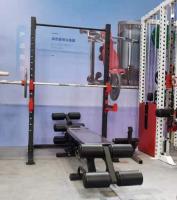 China Wall Mount Foldable Squat Rack 2319x1440x1069mm 230kg Home Gym Fitness Equipment for sale