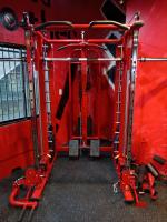 China Commercial Multi Function Smith Machine 2200x1500x2200mm 600kg Weight Stack Gym Equipment for sale