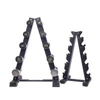 China A-Type Dumbbell Rack for Home Gym - 3/5/6 Pairs Capacity, Carton Box Packaging for sale