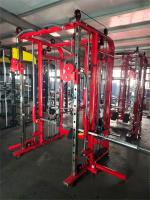 China Commercial Multi-Function Smith Machine 2200x1500x2200mm 500kg Steel Weight Stack Gym Equipment for sale