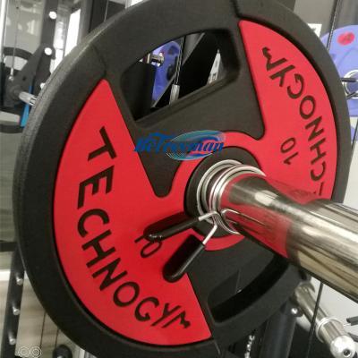 China High-End CPU Bumper Plates 2.5kg-25kg Olympic Weightlifting Equipment for Professional Gym Use for sale