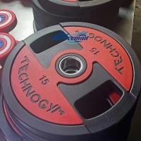 China High-End CPU Bumper Plates 2.5kg-25kg Olympic Weightlifting Equipment for Professional Gym Use for sale