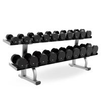 China FR-9908 Commercial Dumbbell Rack 2200x900x900mm with TIG Welding for Gym Equipment Storage for sale