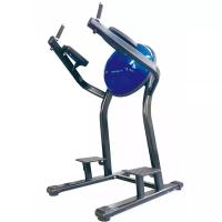 China Commercial Chin Up Rack with Parallel Bars and Vertical Knee Lift Leg Raise 1240x660x1600mm for sale