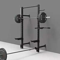 China Wall Mounted Power Rack 1370x1970x2200mm 128kg Gym Fitness Machine for sale
