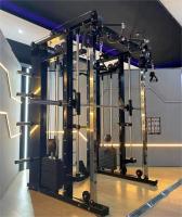 China Commercial All-In-One Smith Machine Multi-Functional Strength Trainer 520kg 80kg Weight Stack for sale