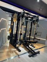 China Commercial All-In-One Smith Machine Multi-Functional Strength Trainer 520kg 80kg Weight Stack for sale