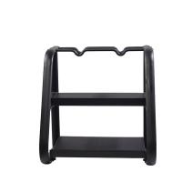 China 2-Layer Dumbbell Rack Set 450x600x1000mm with TIG Welding for Fitness Centers and Home Gyms for sale
