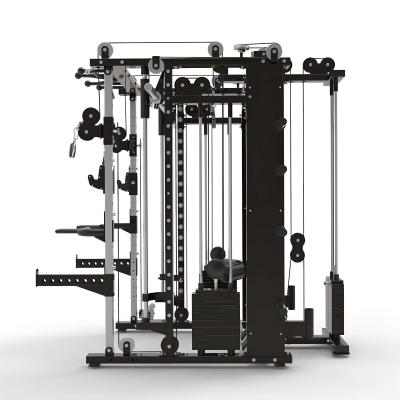 China Indoor Multi Functional Gym All in One Smith Machine with 240kg Weight Stack Commercial Fitness Equipment for sale